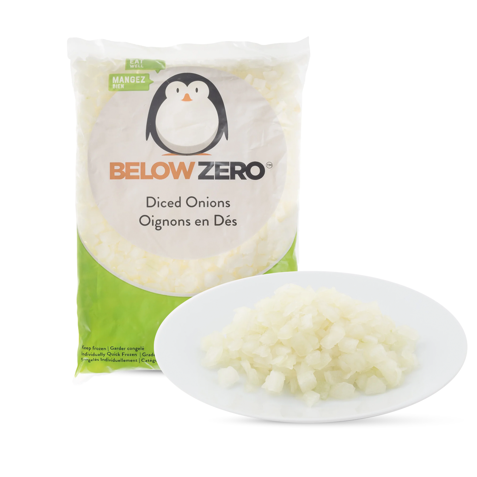 Diced Onions | Below Zero - Frozen fruits & vegetables